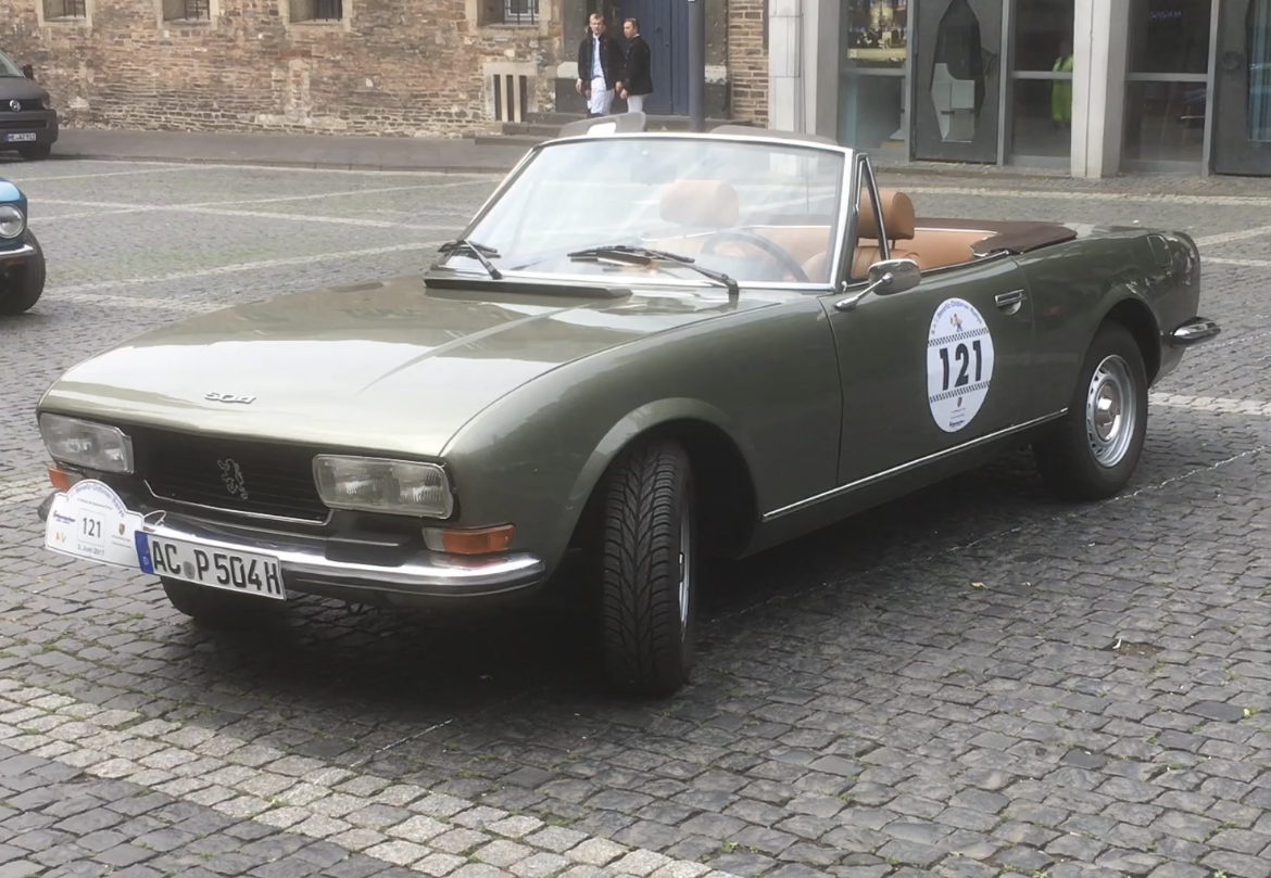 Peugeot 504 Cabriolet 1978 – Rotary Oldtimer Days Monschau