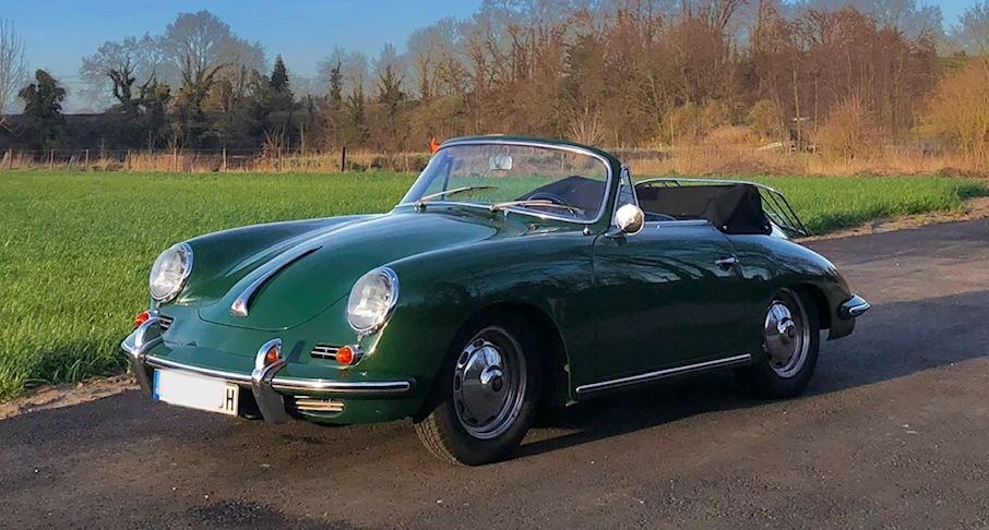 Porsche 356 B Cabrio Bj. 1961 – Rotary Oldtimer Days Monschau